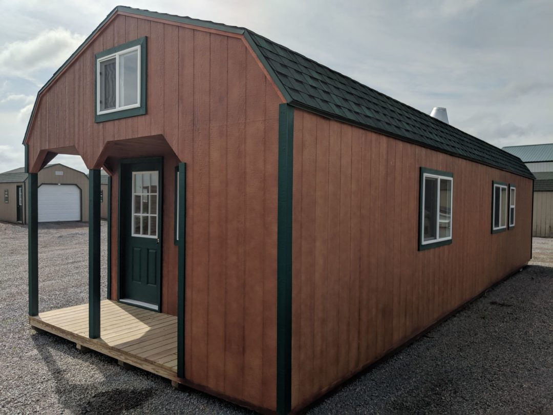 Cabin Sheds Wisconsin - Buy Lofted Barn Shed Cabin Online in USA ...